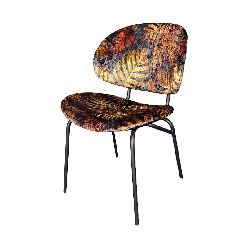 Stoel Amalia met print - Horeca-meubilair.be